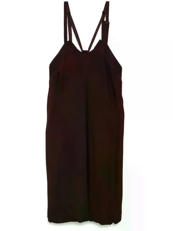 ZIGGY CHEN Striped Dress - Red