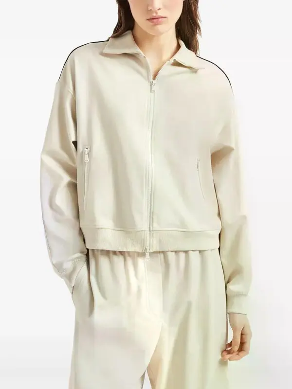 Brunello Cucinelli Monili-embellished Track Jacket