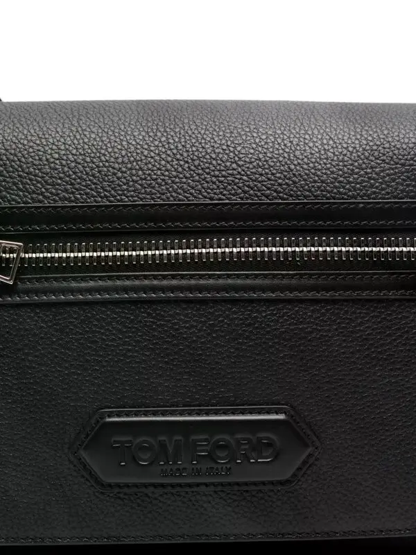 TOM FORD Leather Shoulder Bag