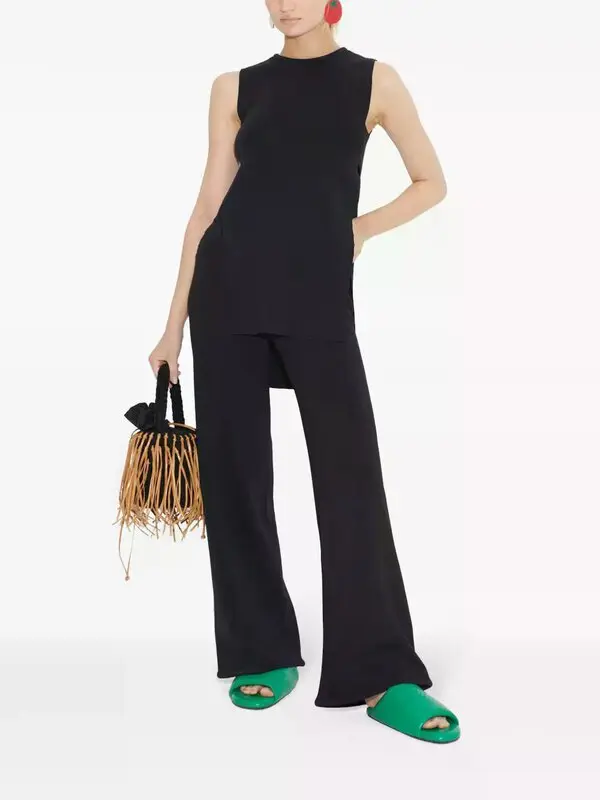 SIMONMILLER Woven-design Bubble Slides - Green