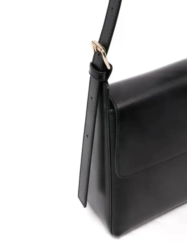 A.p.c. Virginie Leather Shoulder Bag - Black