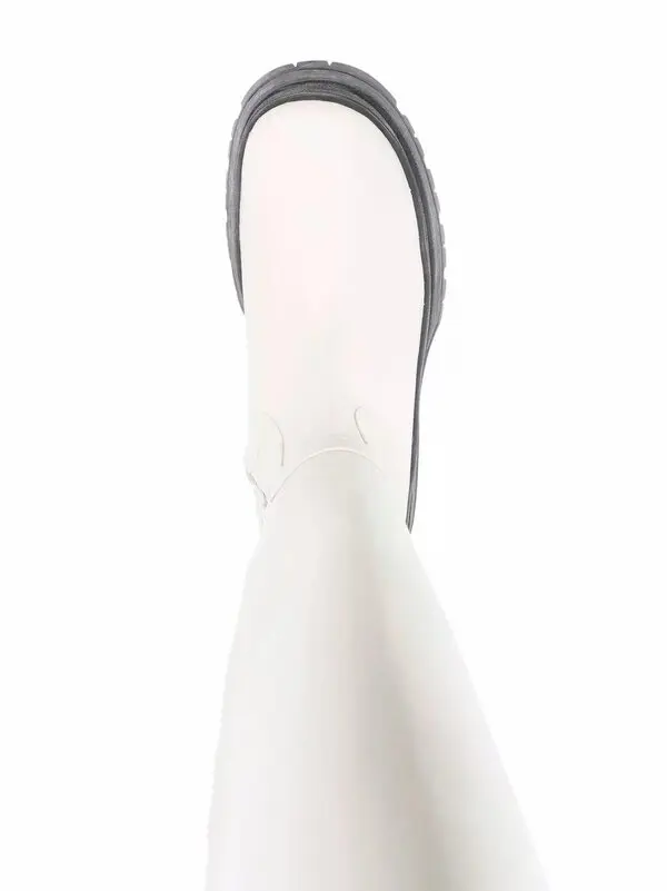 Staud Side Zip Leather Boots