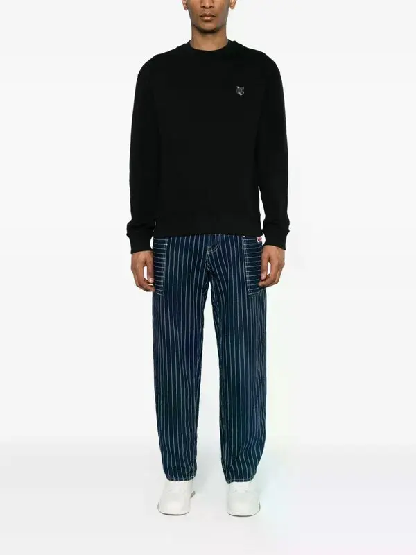 Maison Kitsuné Bold Fox Head Cotton Sweatshirt