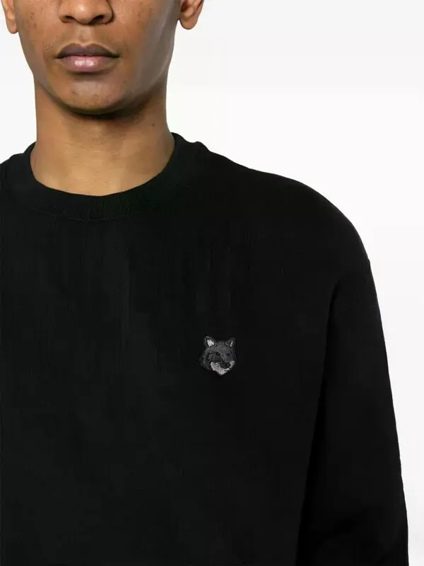 Maison Kitsuné Bold Fox Head Cotton Sweatshirt