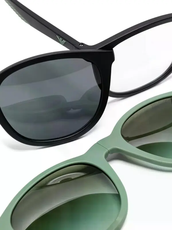 Emporio Armani Interchangeable-frames Glasses - Black