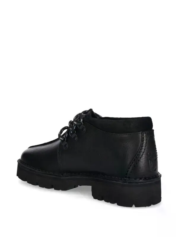 Clarks Trek Hike Derby Shoes - Black