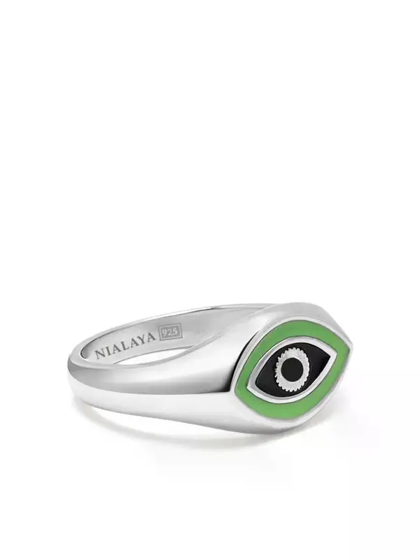 NIALAYA JEWELRY Evil Eye Ring