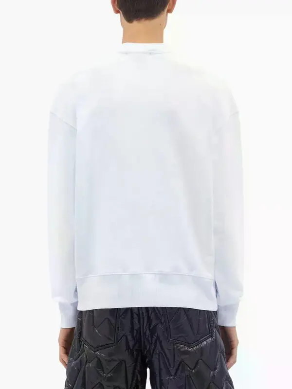 MSGM Logo-print Cotton Sweatshirt