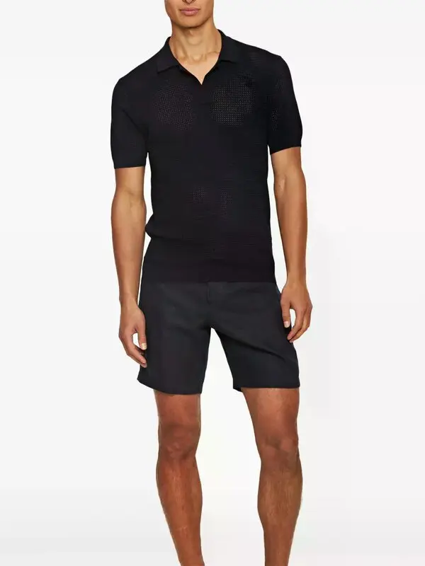 Orlebar Brown Norwich Linen Shorts - Black