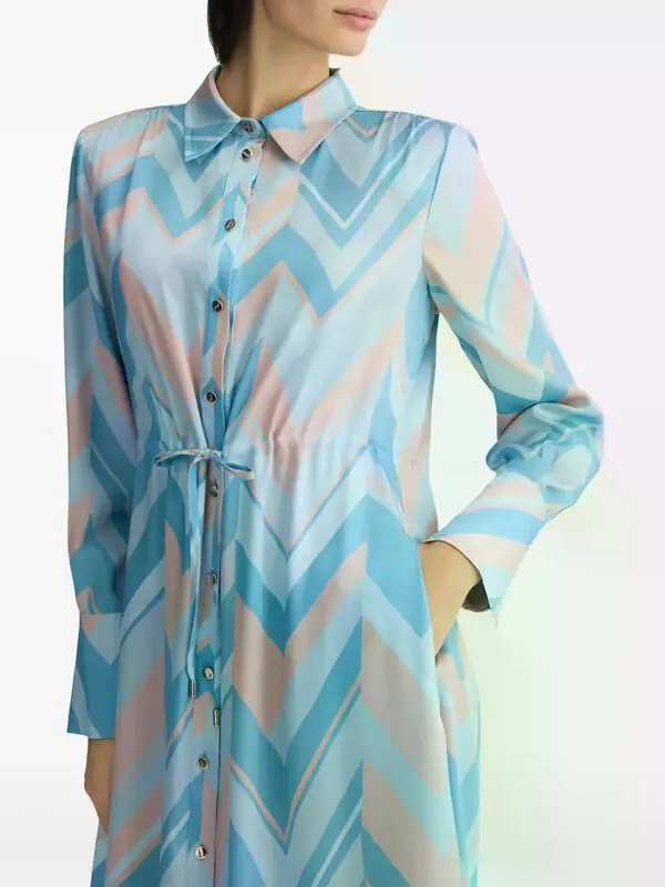 Liu Jo Printed Shirt Dress