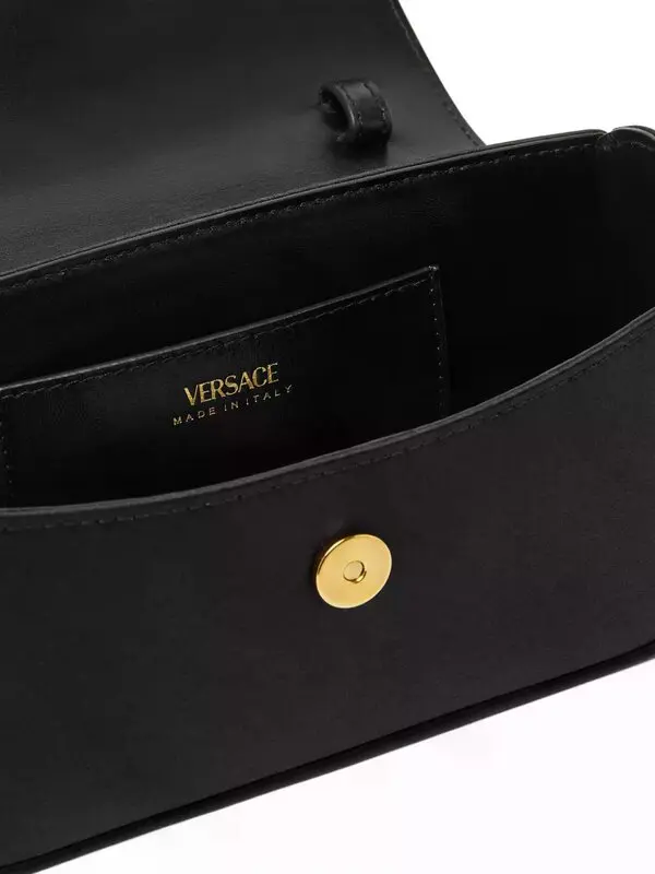 Versace La Medusa Satin Mini Bag