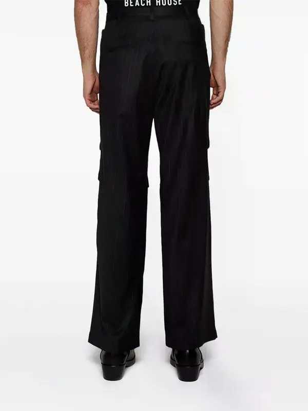 BLUEMARBLE Pinstripe Parachute Trousers