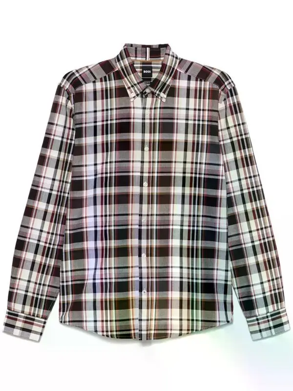 BOSS Plaid-check Shirt