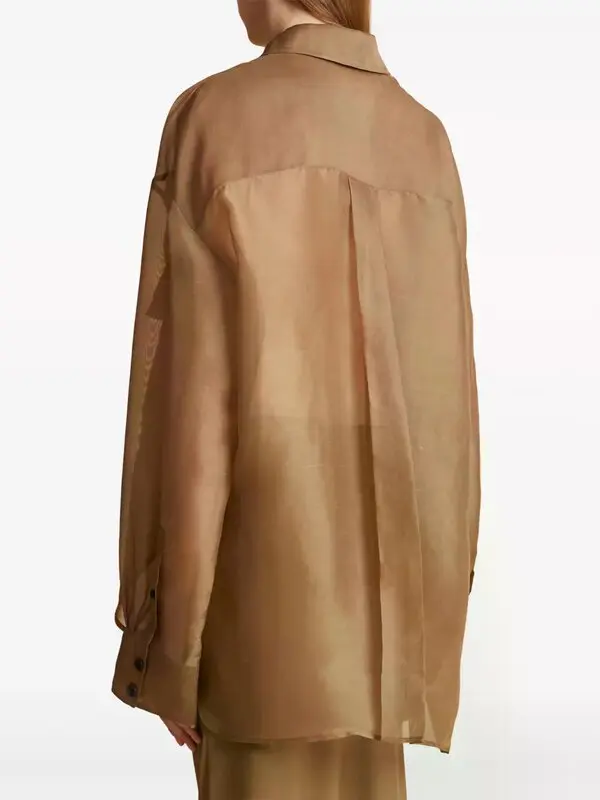 Khaite Mahmet Silk Shirt