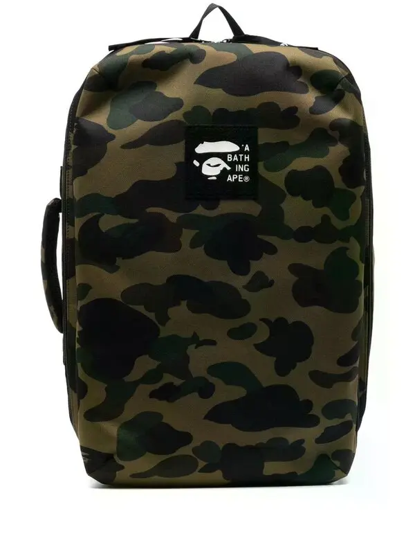 A BATHING APE Camouflage Cordura® Backpack - Brown