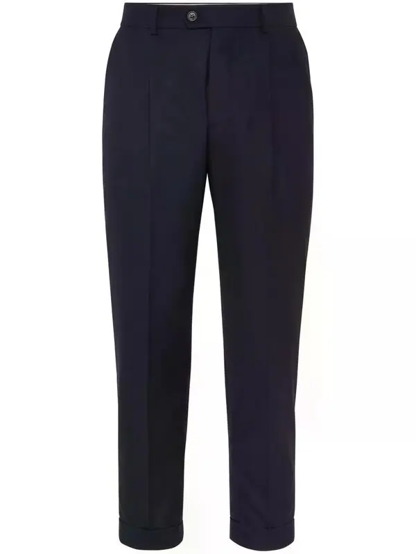 Brunello Cucinelli Tapered-leg Wool Trousers