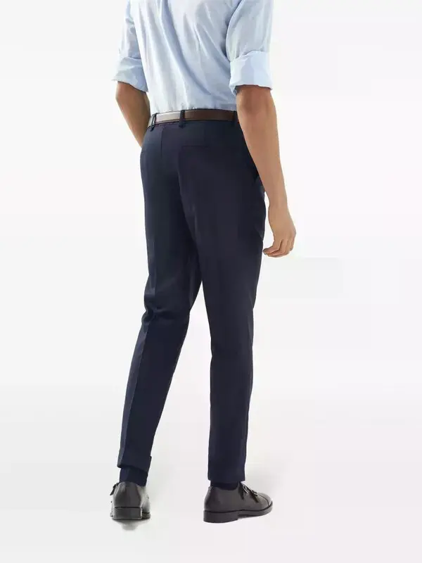 Brunello Cucinelli Tapered-leg Wool Trousers