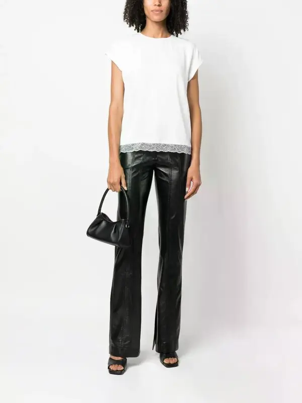 TWINSET V-back Short-sleeved Blouse