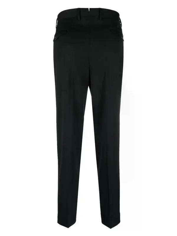 DELL'OGLIO Pleated Tapered Trousers