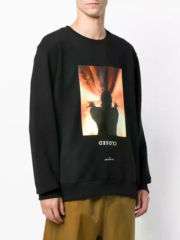 IH NOM UH NIT Closed Print Sweatshirt