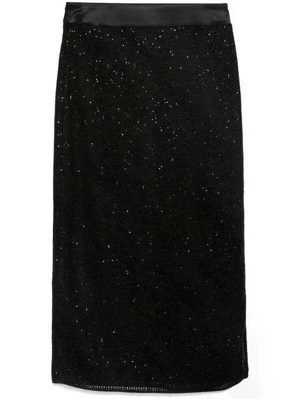 Peserico Mesh Midi Skirt