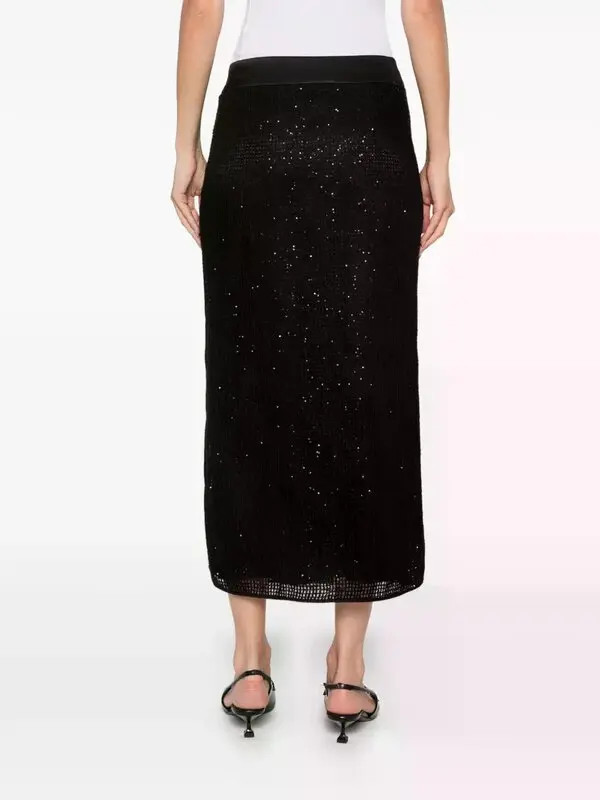 Peserico Mesh Midi Skirt