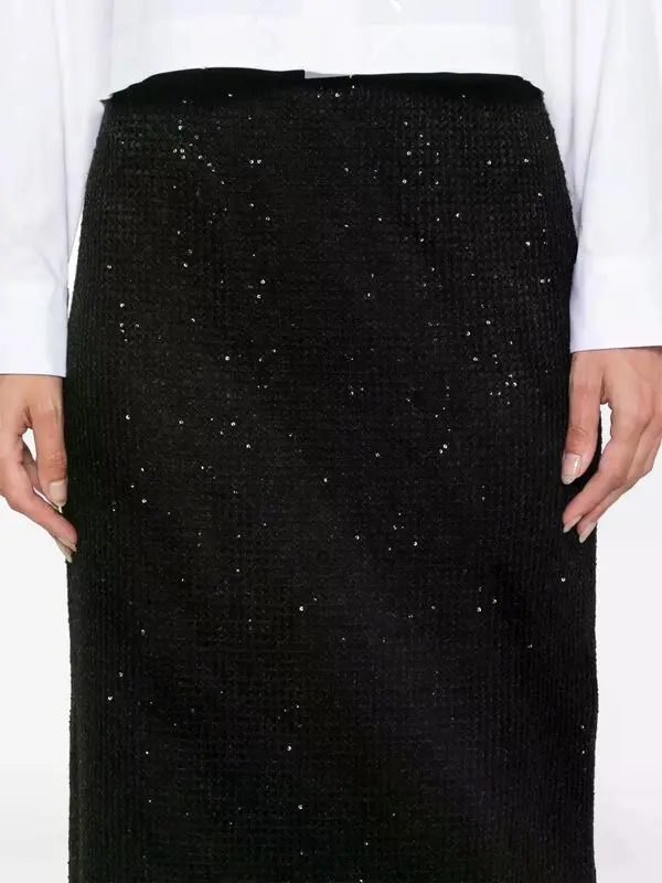 Peserico Mesh Midi Skirt