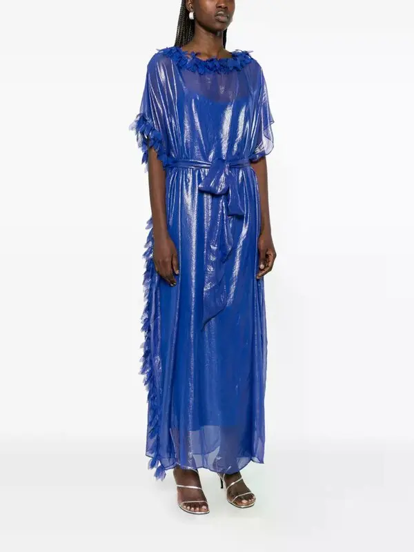 BARUNI Coreopsis Maxi Dress - Blue