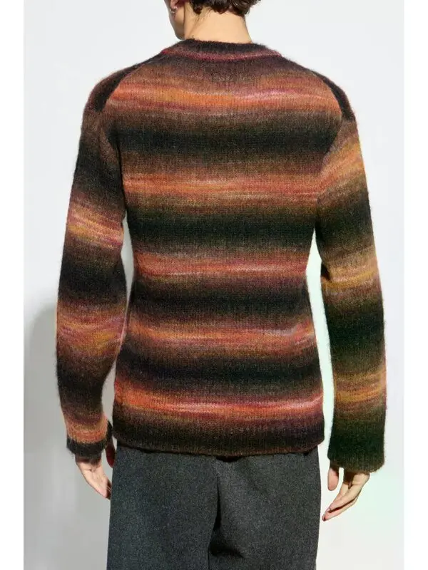 Kenzo Striped Alpaca Wool-blend Jumper