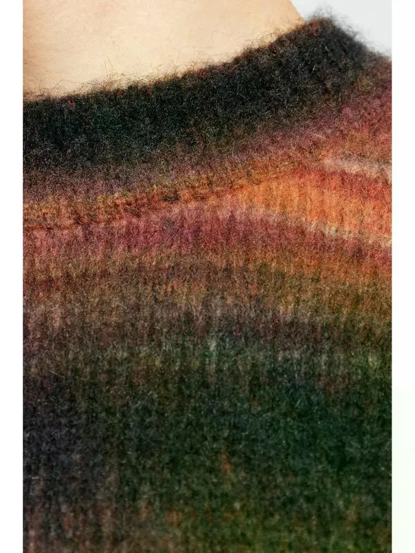 Kenzo Striped Alpaca Wool-blend Jumper
