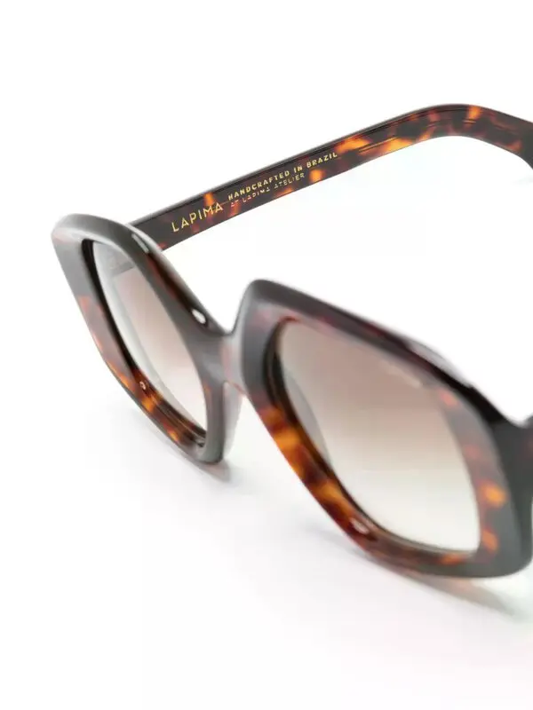 LAPIMA Stella Tortoiseshell Sunglasses - Brown
