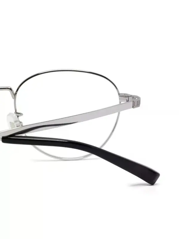 Dunhill Pantos-frame Glasses - Silver