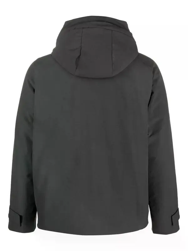 GR10K Hooded Padded Bomber Jacket