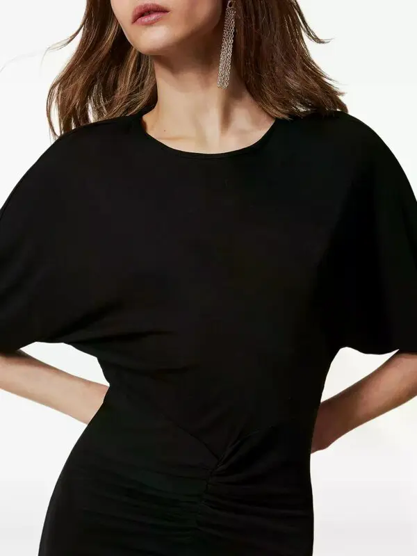 TWINSET Puff-sleeve Midi Dress