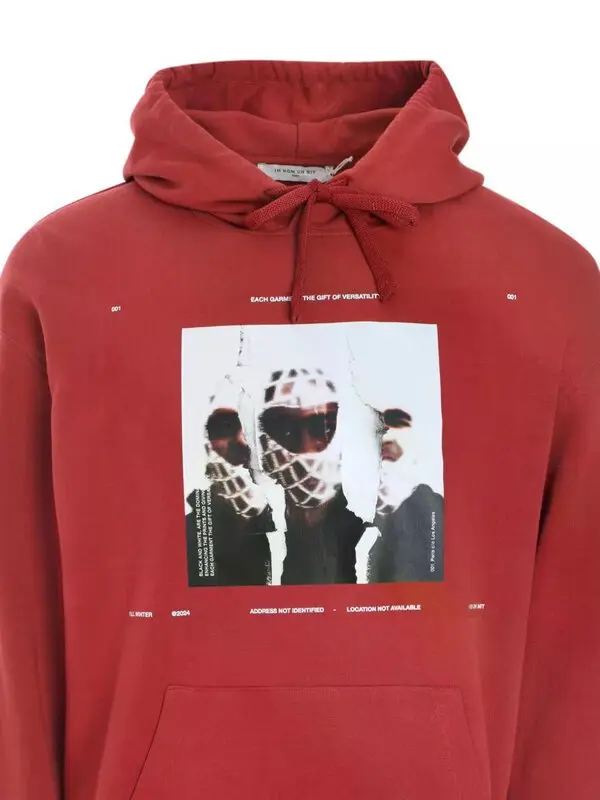 IH NOM UH NIT Graphic-print Cotton Hoodie