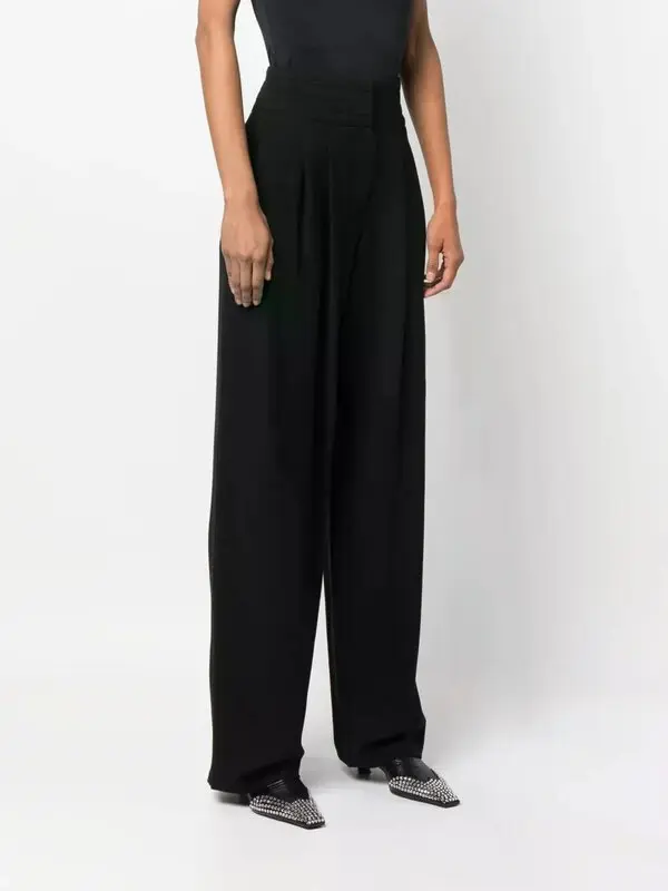 IRO PARIS Pleat-detail Wide-leg Trousers