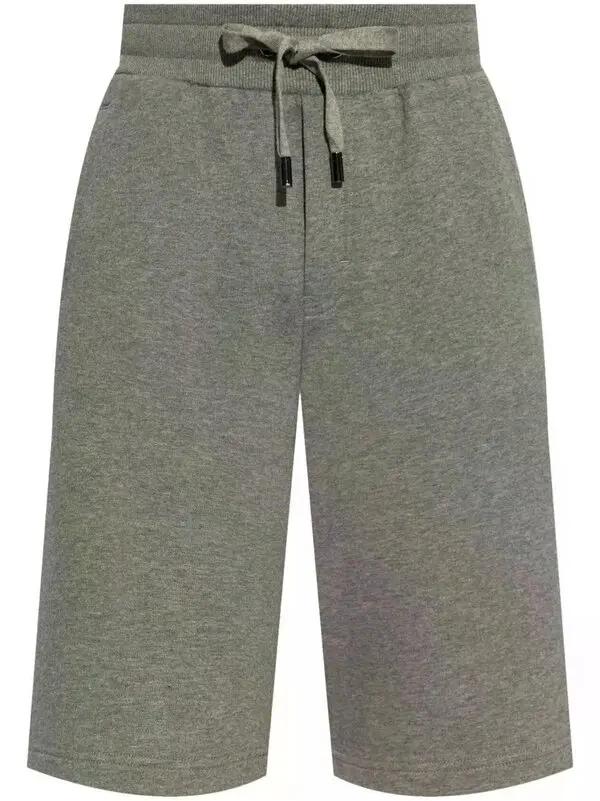 Dolce & Gabbana Logo-plaque Track Shorts - Grey