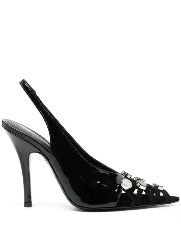 Attico Calf Leather Fiona Pumps