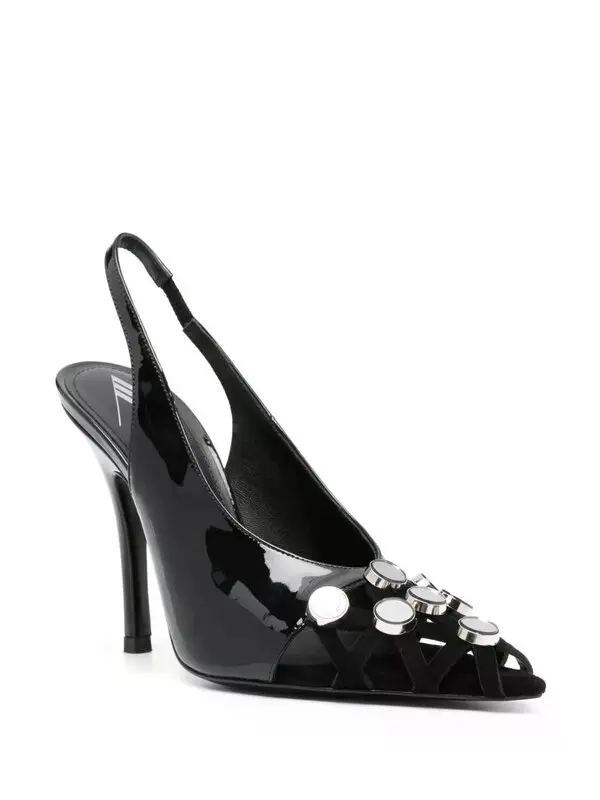Attico Calf Leather Fiona Pumps