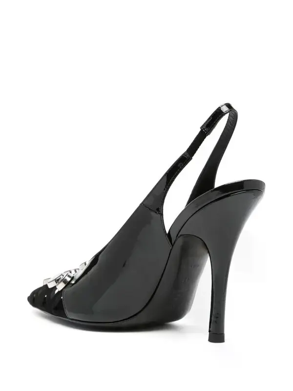 Attico Calf Leather Fiona Pumps