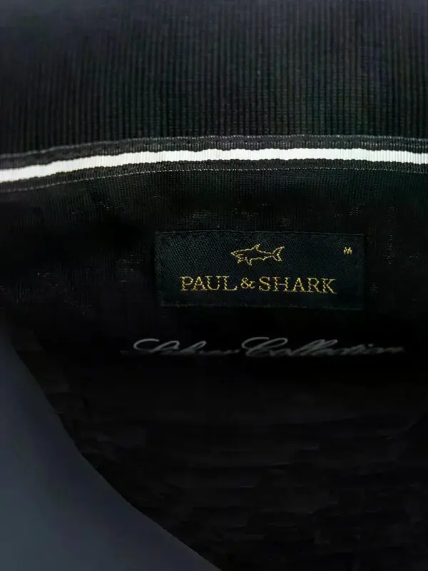 Paul & Shark Cotton Polo Shirt - Black