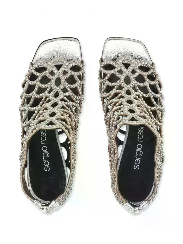 SERGIO ROSSI Sr Mermaid 100mm Sandals