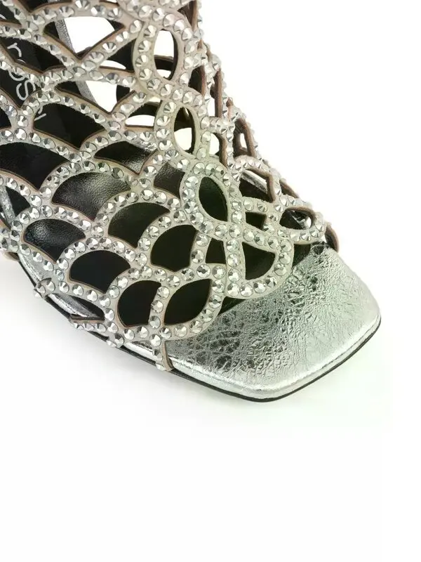 SERGIO ROSSI Sr Mermaid 100mm Sandals
