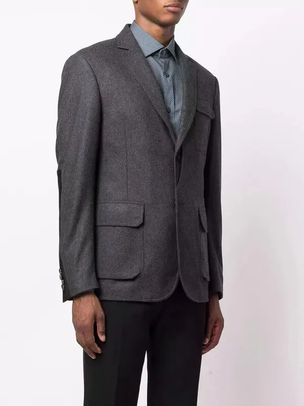 BILLIONAIRE Embroidered-logo Tailored Blazer