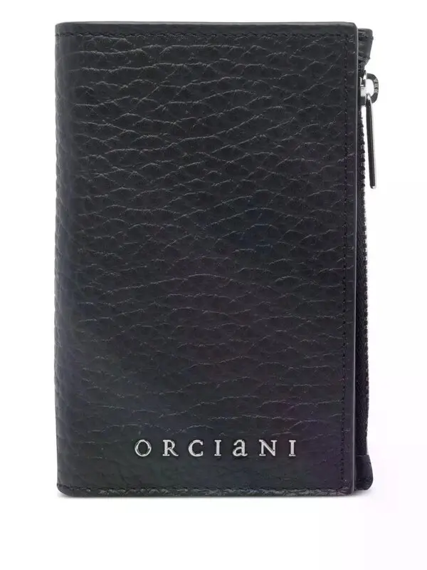 Orciani Leather Wallet - Black