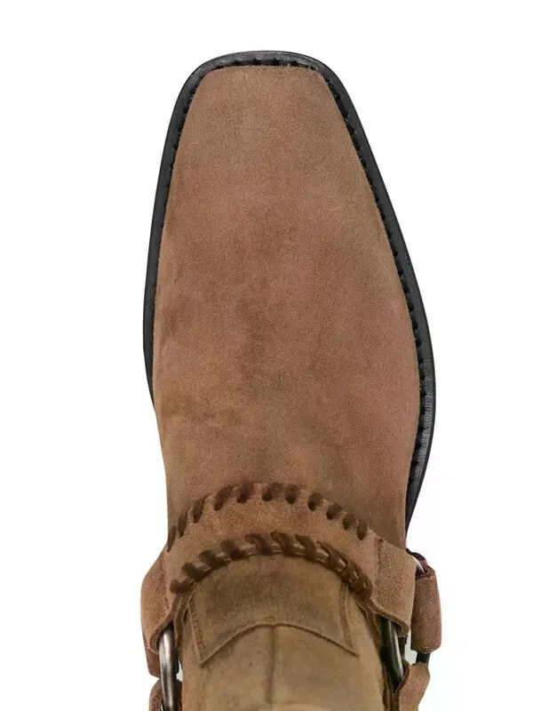 BUTTERO® Suede Ankle Boots - Brown