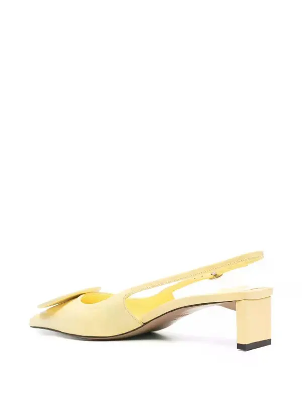 Jacquemus Slingback Pumps - Yellow