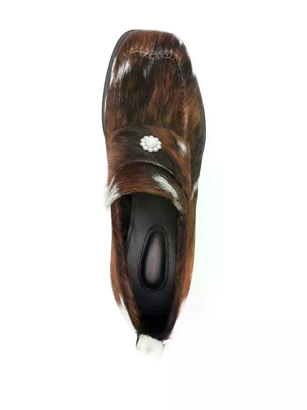 Simone Rocha Heart Toe Loafers