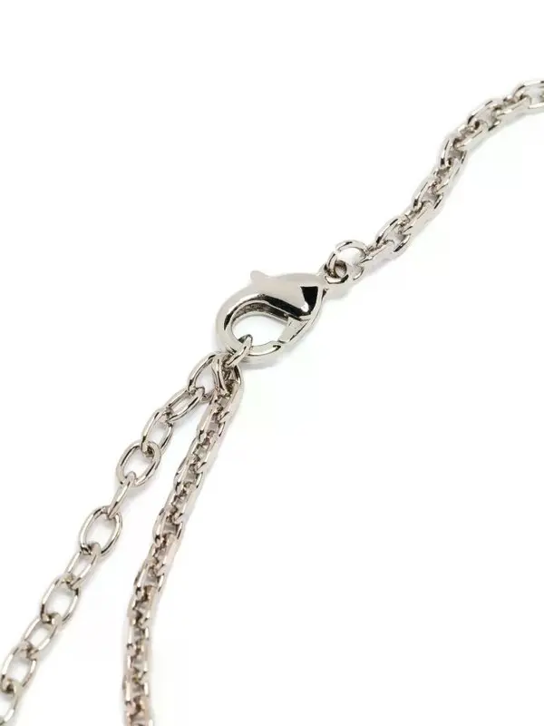 Dsquared2 Logo-plaque Polished Necklace