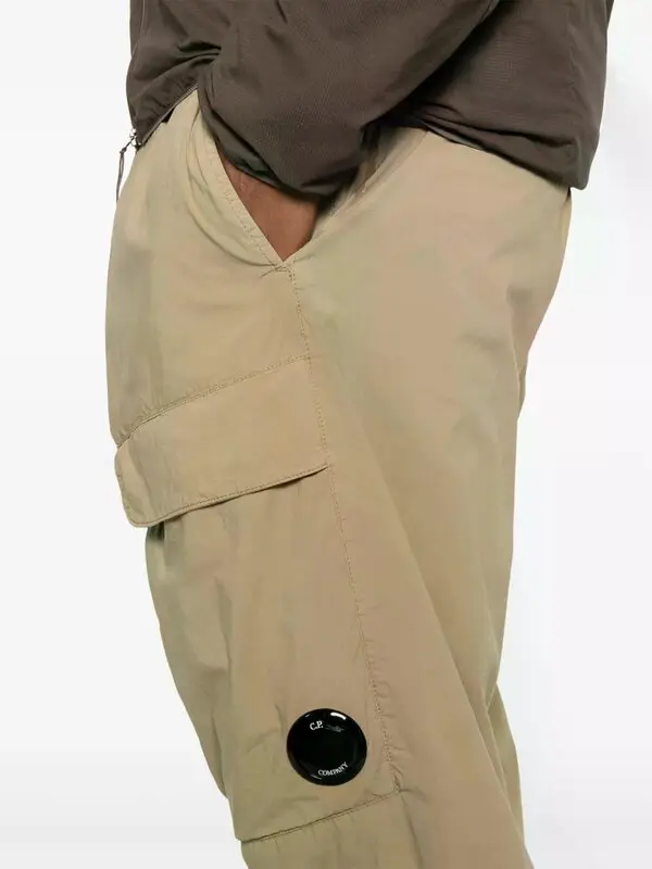 C.P. COMPANY Cargo Pants With Lens Detail - Neutrals